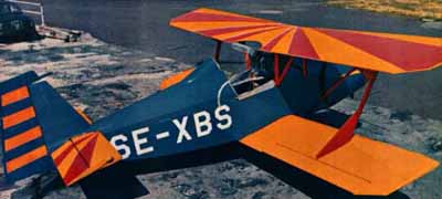 Andreason Biplane Postal Contest